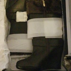 Dereon | Shoes | Dereon Party B Women Boots Brown Size 85 | Poshmark